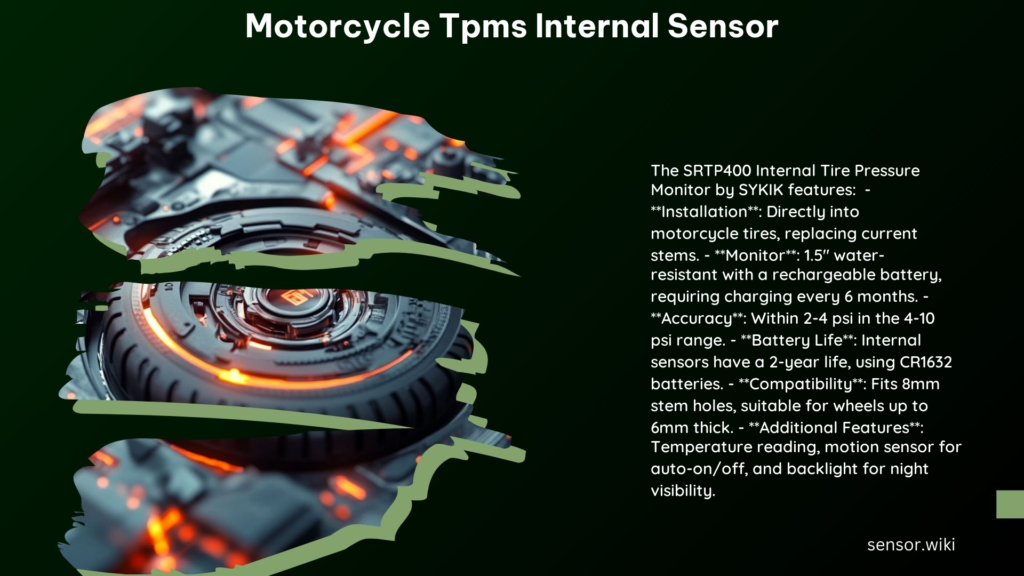 Motorcycle TPMS Internal Sensor: A Comprehensive Guide - sensor.wiki
