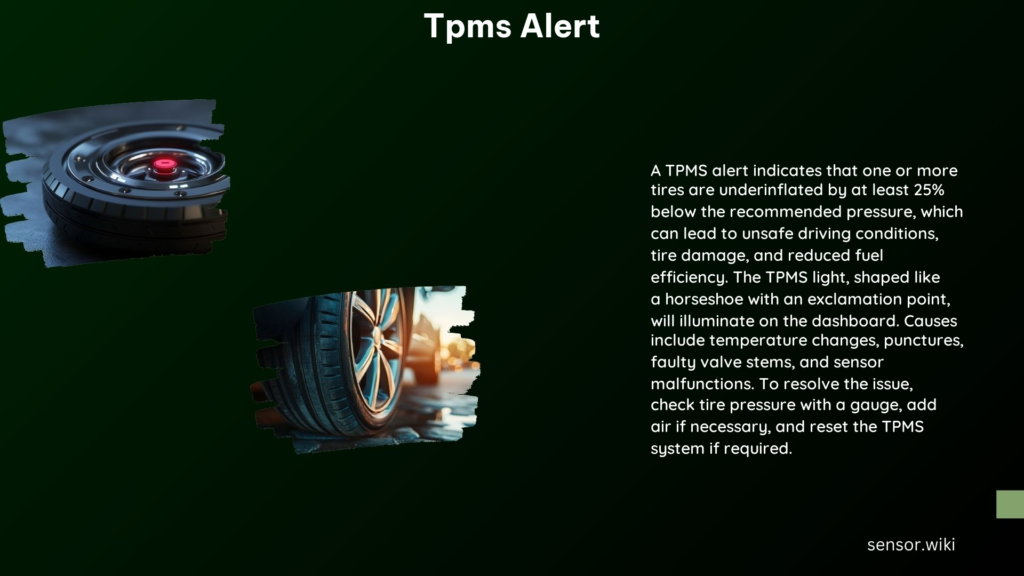 TPMS Alert: A Comprehensive Guide to Understanding and Troubleshooting Your Vehicle's Tire ...