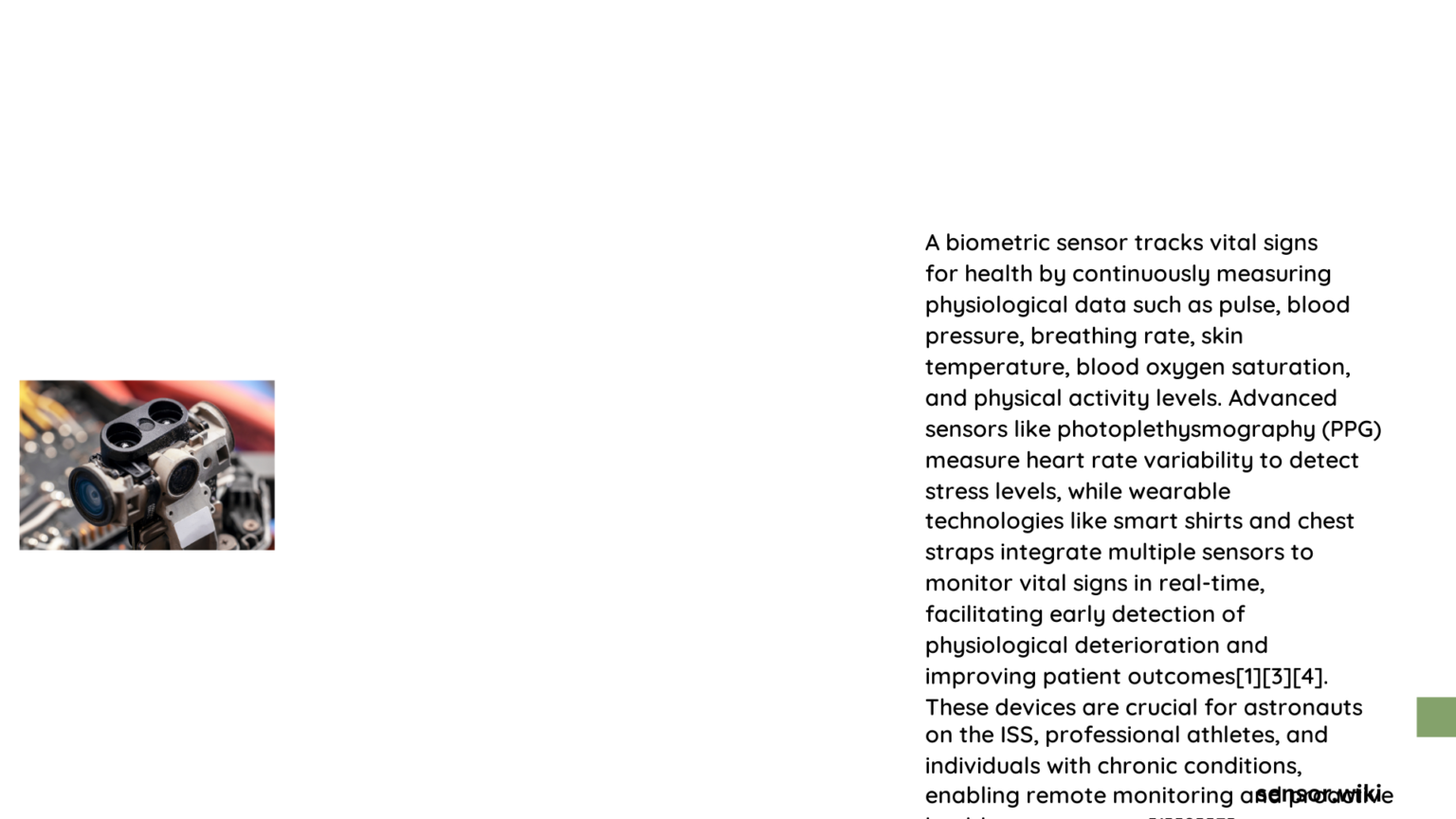 Biometric Sensor Tracks Vital Signs for Health: Advanced Monitoring ...