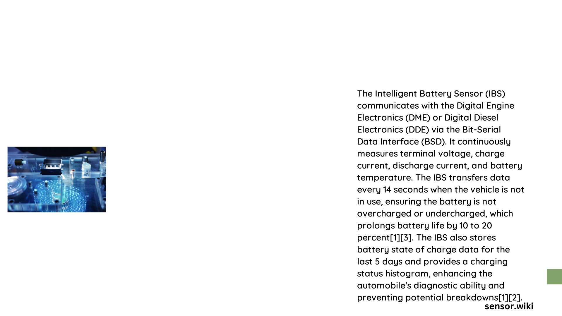Intelligent Battery Sensor Communication: Advanced Automotive ...