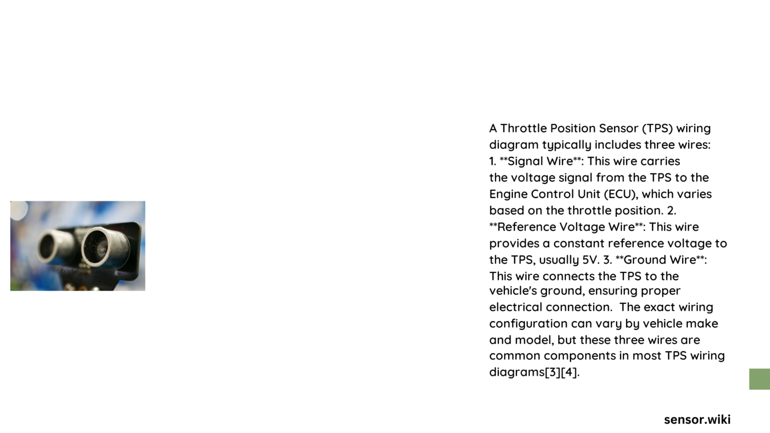 TPS Sensor Wiring Diagram: Complete Guide for Automotive Electrical ...