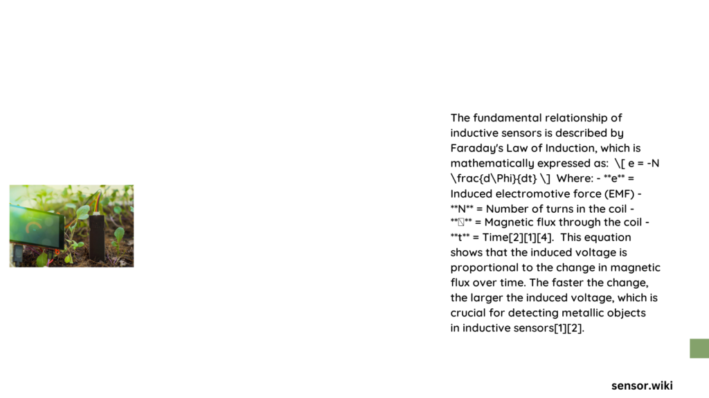 Comprehensive Guide to Inductive Sensor Formula: Mathematical ...