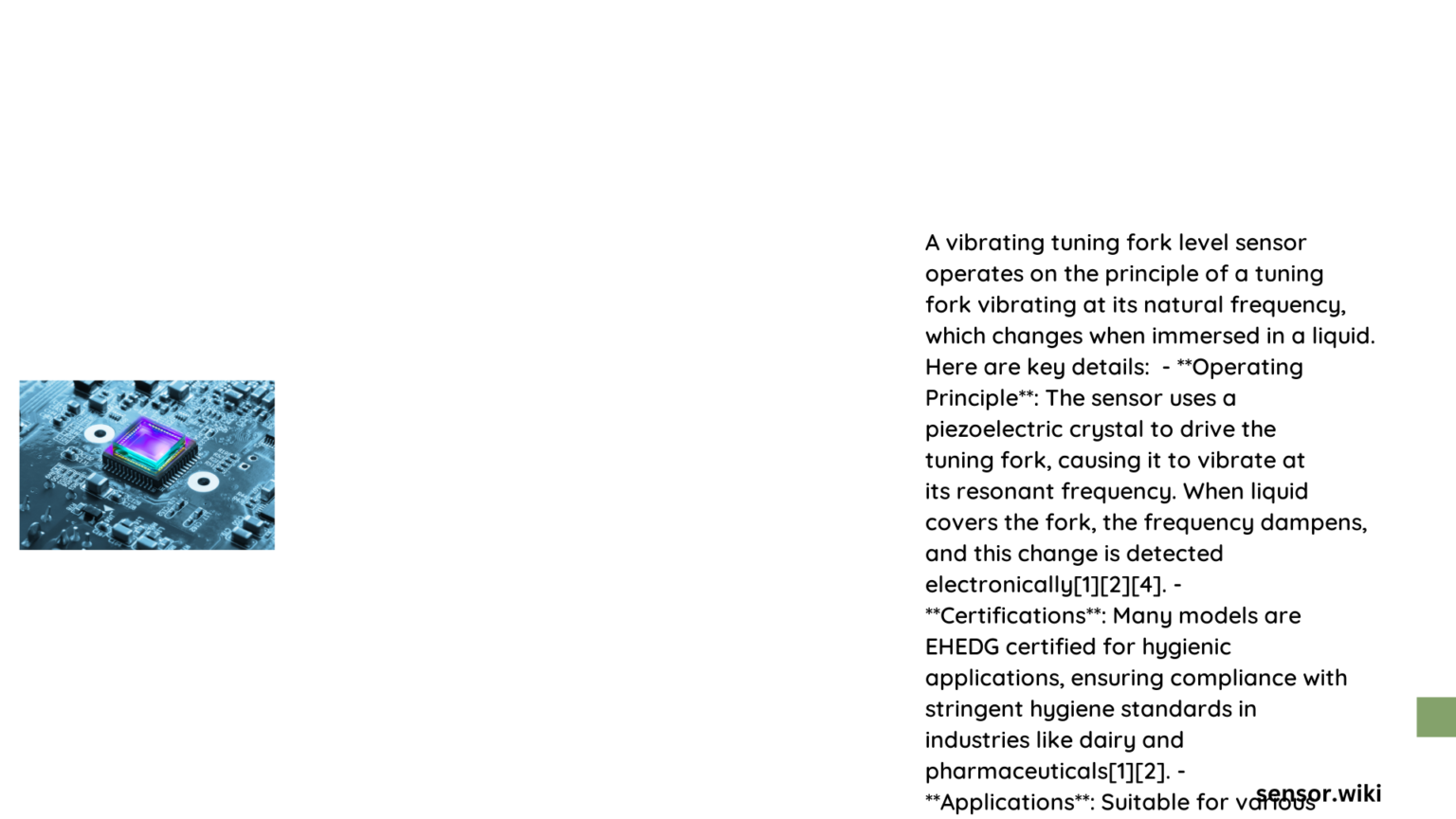 Vibrating Tuning Fork Level Sensor: Comprehensive Technical Guide for ...